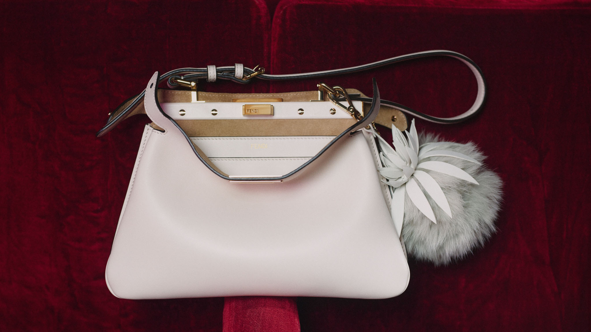 Fendigraphy Mini Sequins or crystals Gold | Fendi
