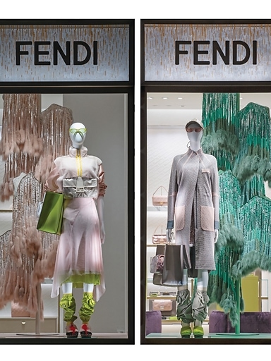 Sustainable Window Display