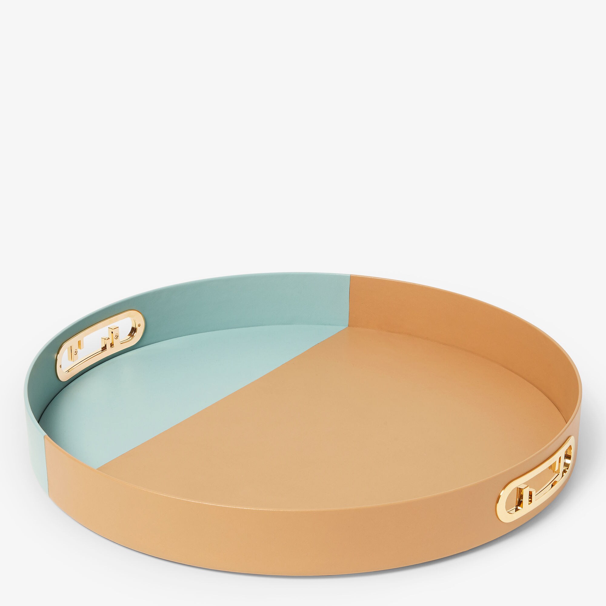 Fendi O’Lock Tray - Multicolour nappa leather tray | Fendi