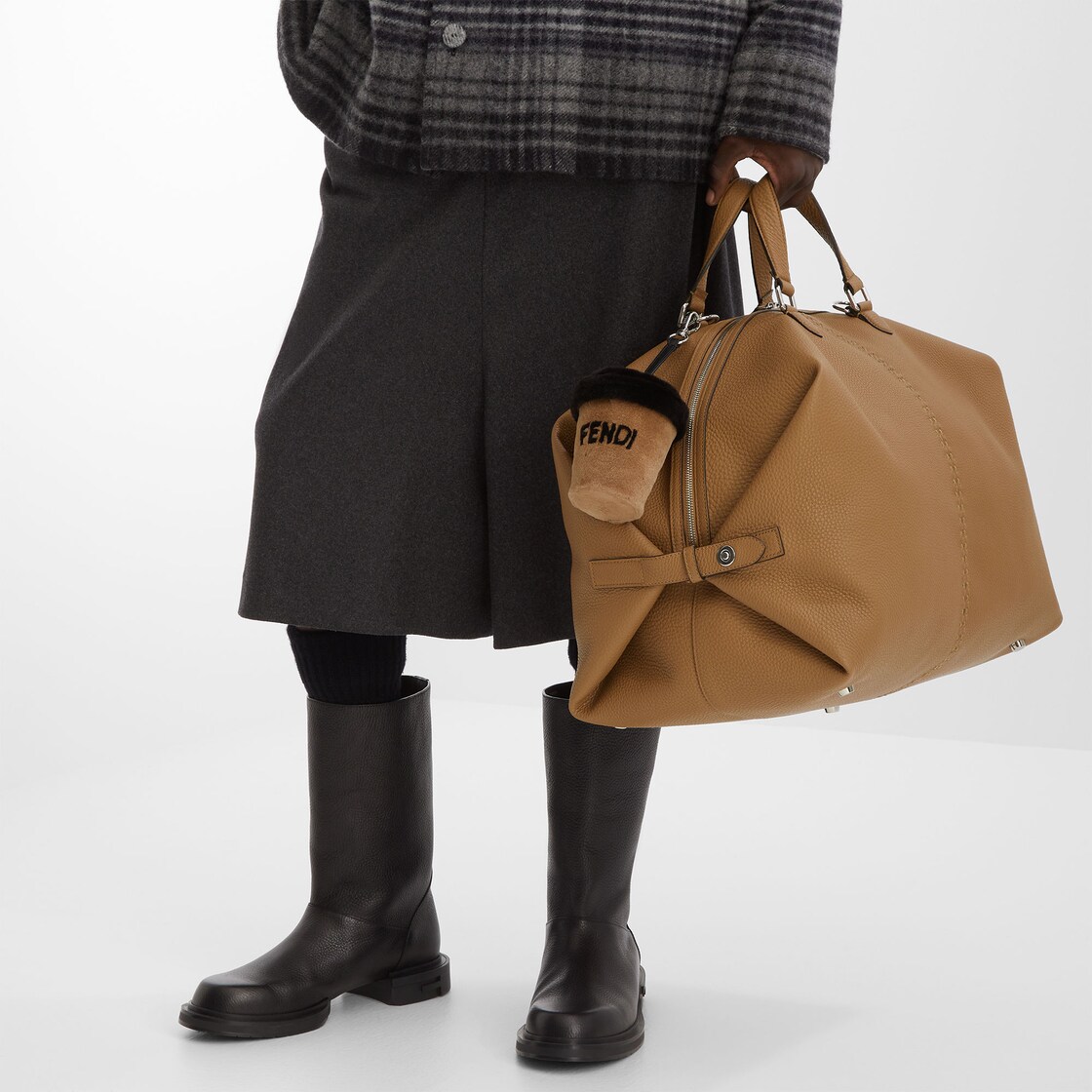 Fendi Cup Charm Fur Beige | Fendi