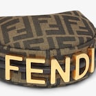 Nano Fendigraphy Fabric Brown | Fendi