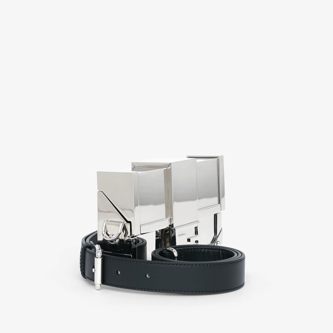 Baguette Trunk Mini Metal Silver | Fendi