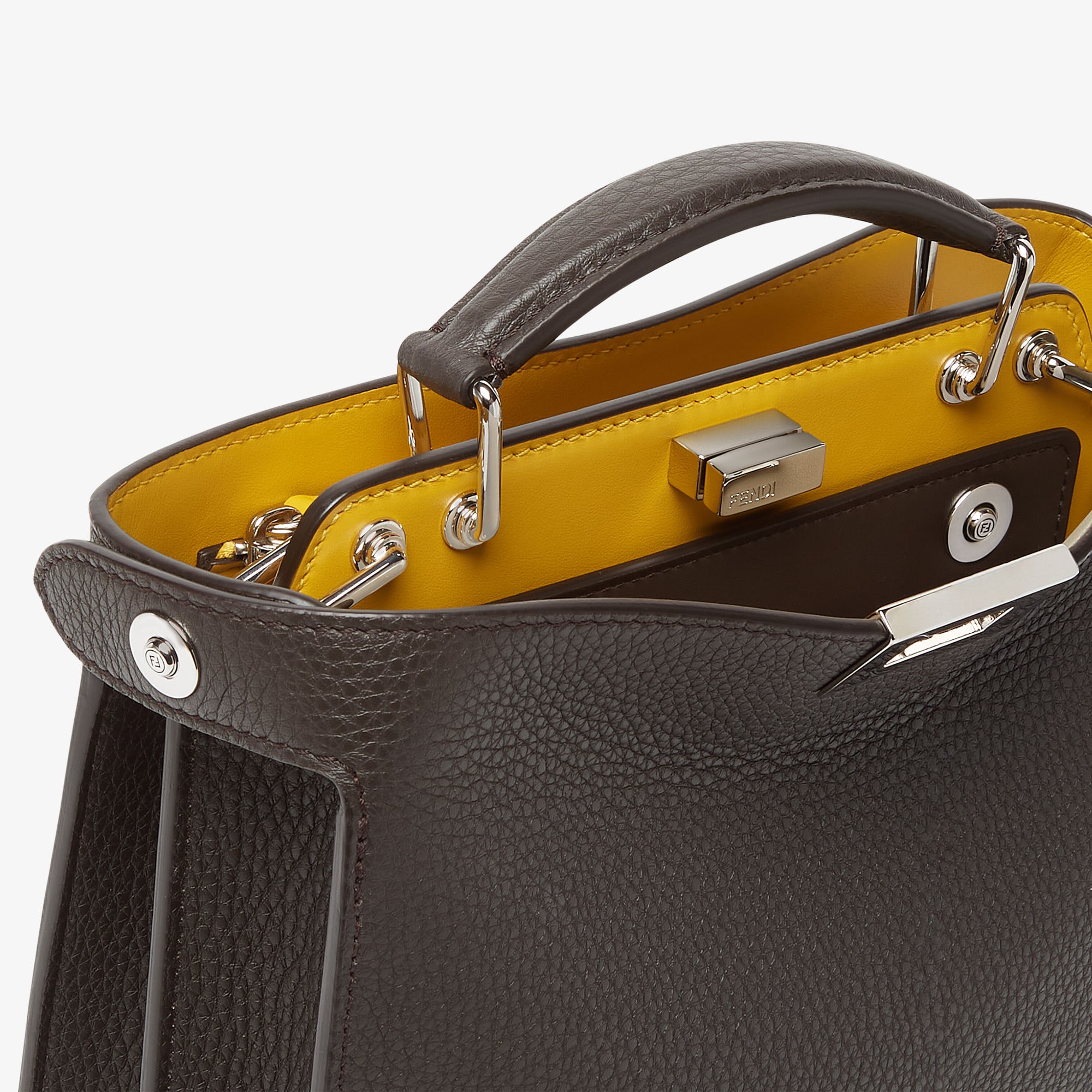 Peekaboo ISeeU Small Leather Brown | Fendi Peekaboo ISeeU Small Leather Brown | Fendi