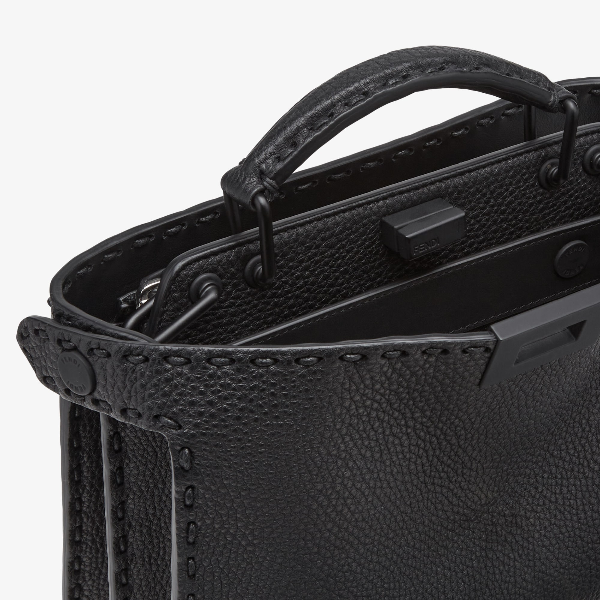 Peekaboo Iseeu Mini Leather Black | Fendi Peekaboo Iseeu Mini Leather Black | Fendi