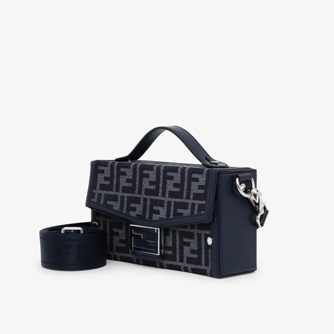 バゲット ソフトトランク ファブリック ブルー | Fendi バゲット ソフトトランク ファブリック ブルー | Fendi