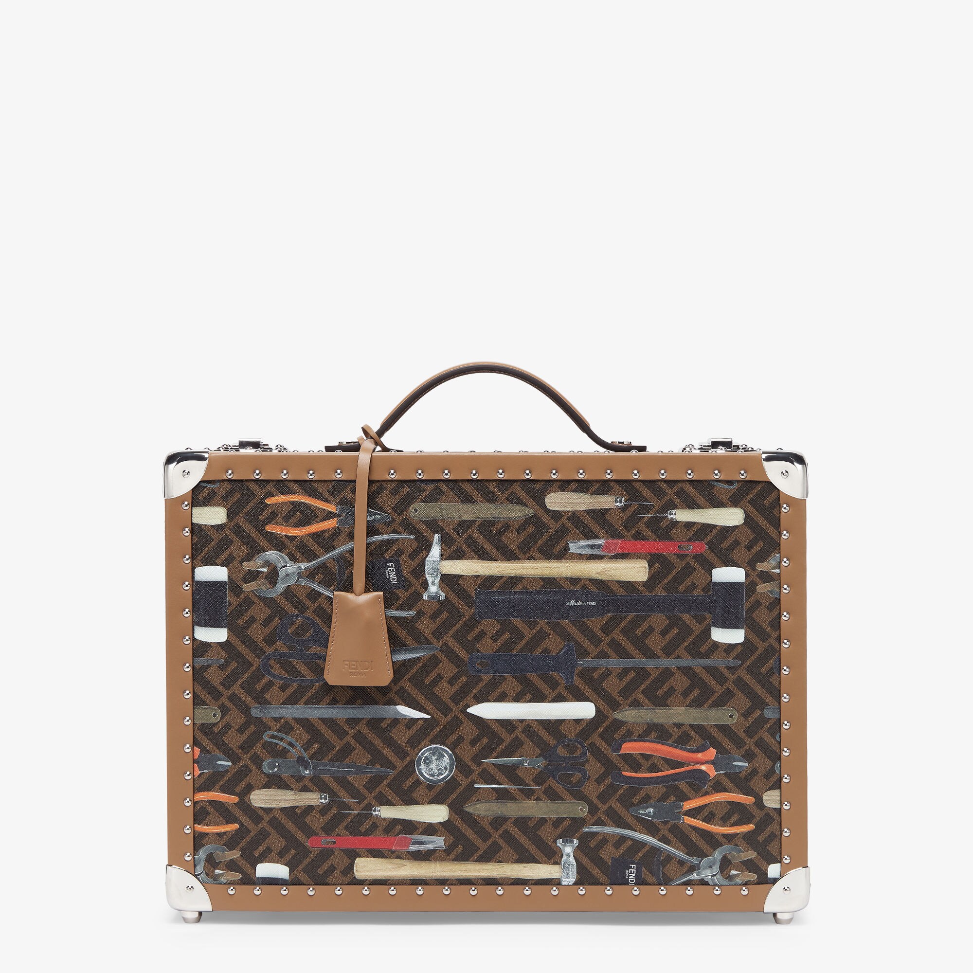 Medium FF Trunk Fabric Multicolor | Fendi