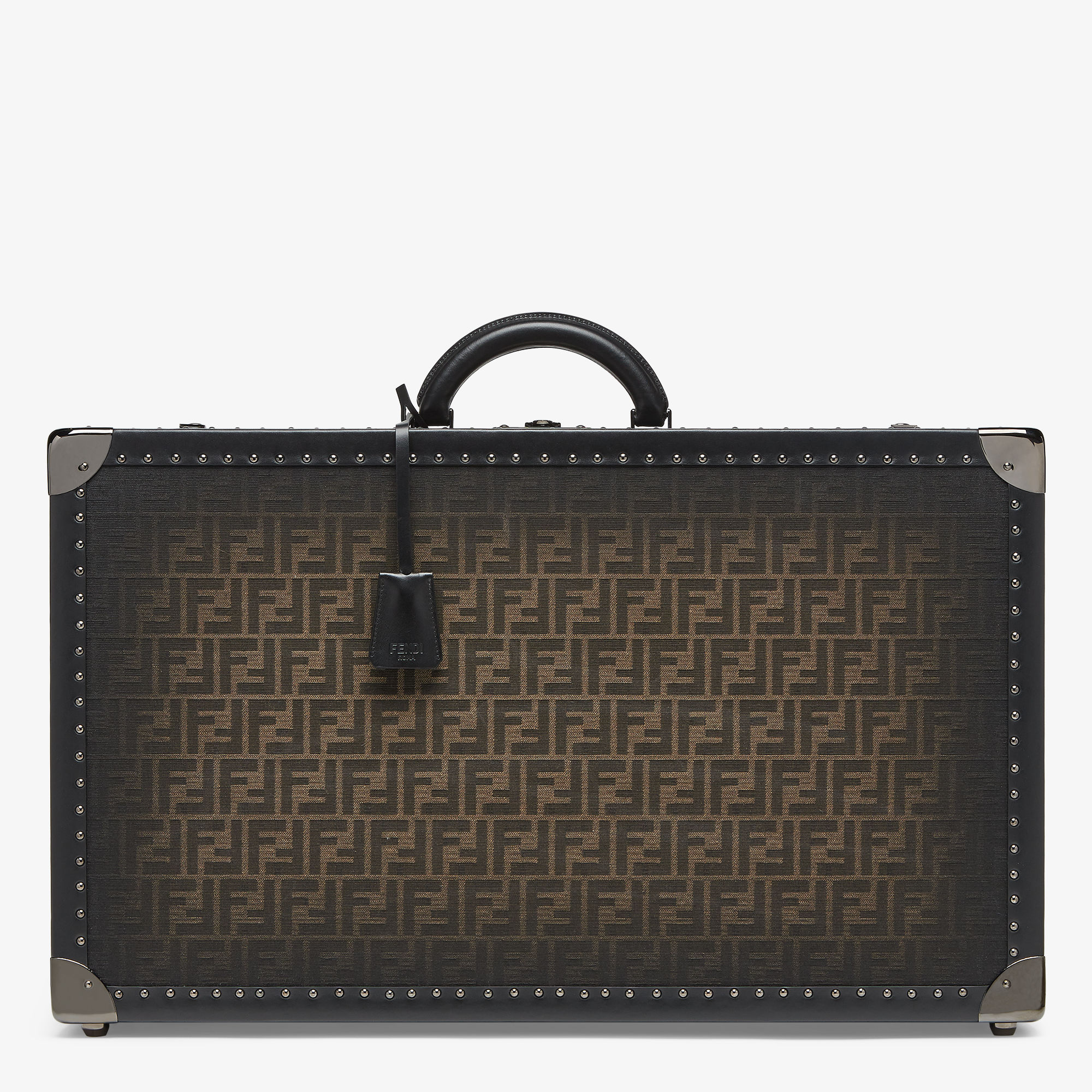 FF Eclissi Trunk Large Fabric Brown | Fendi