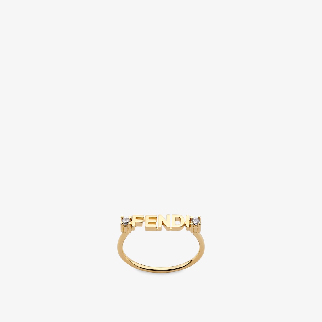 フェンディグラフィ リング クリスタル ゴールド | Fendi フェンディグラフィ リング クリスタル ゴールド | Fendi