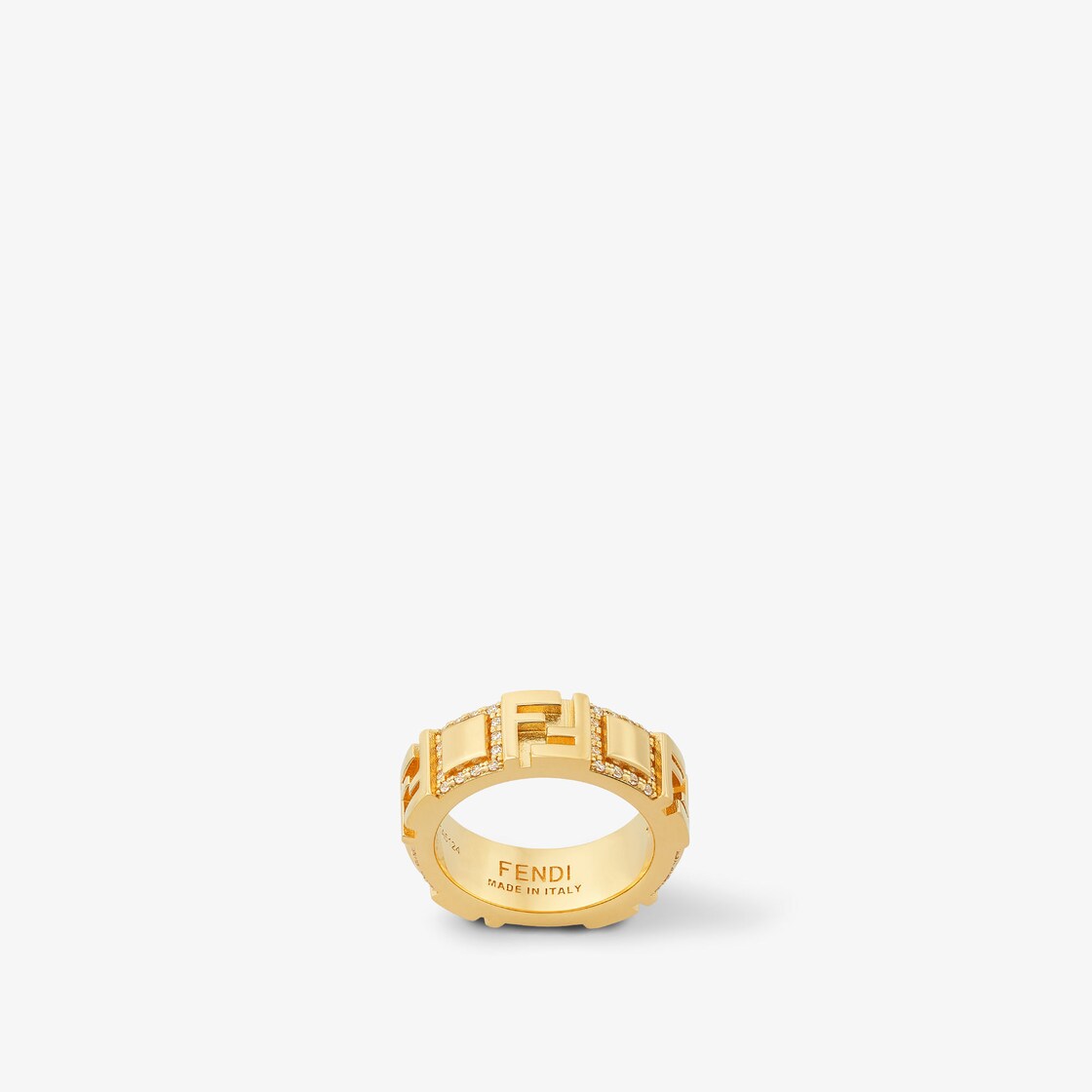 Forever FENDI戒指-金色金属戒指-女士戒指-FENDI芬迪官网