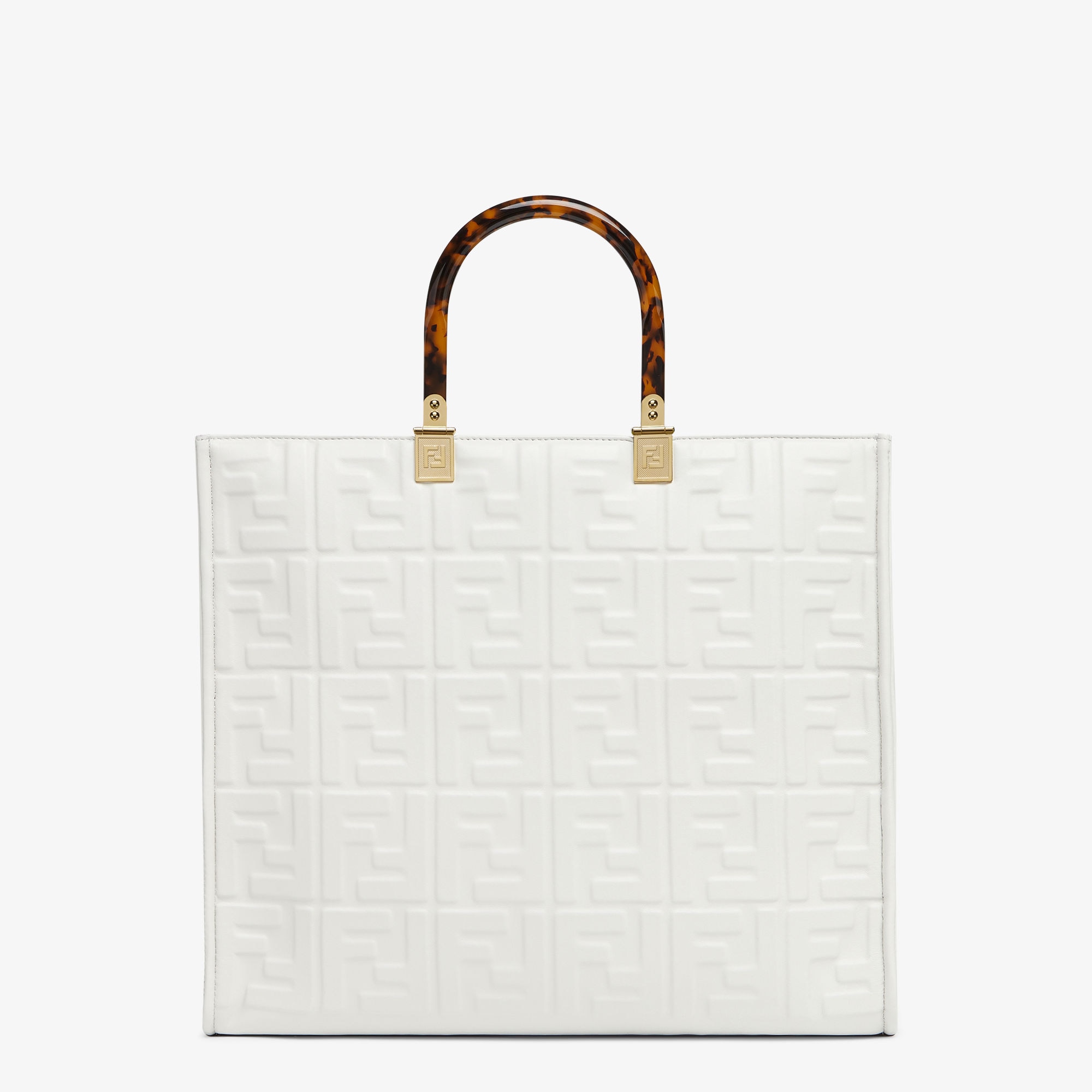 フェンディ サンシャイン ミディアム レザー ホワイト | Fendi フェンディ サンシャイン ミディアム レザー ホワイト | Fendi