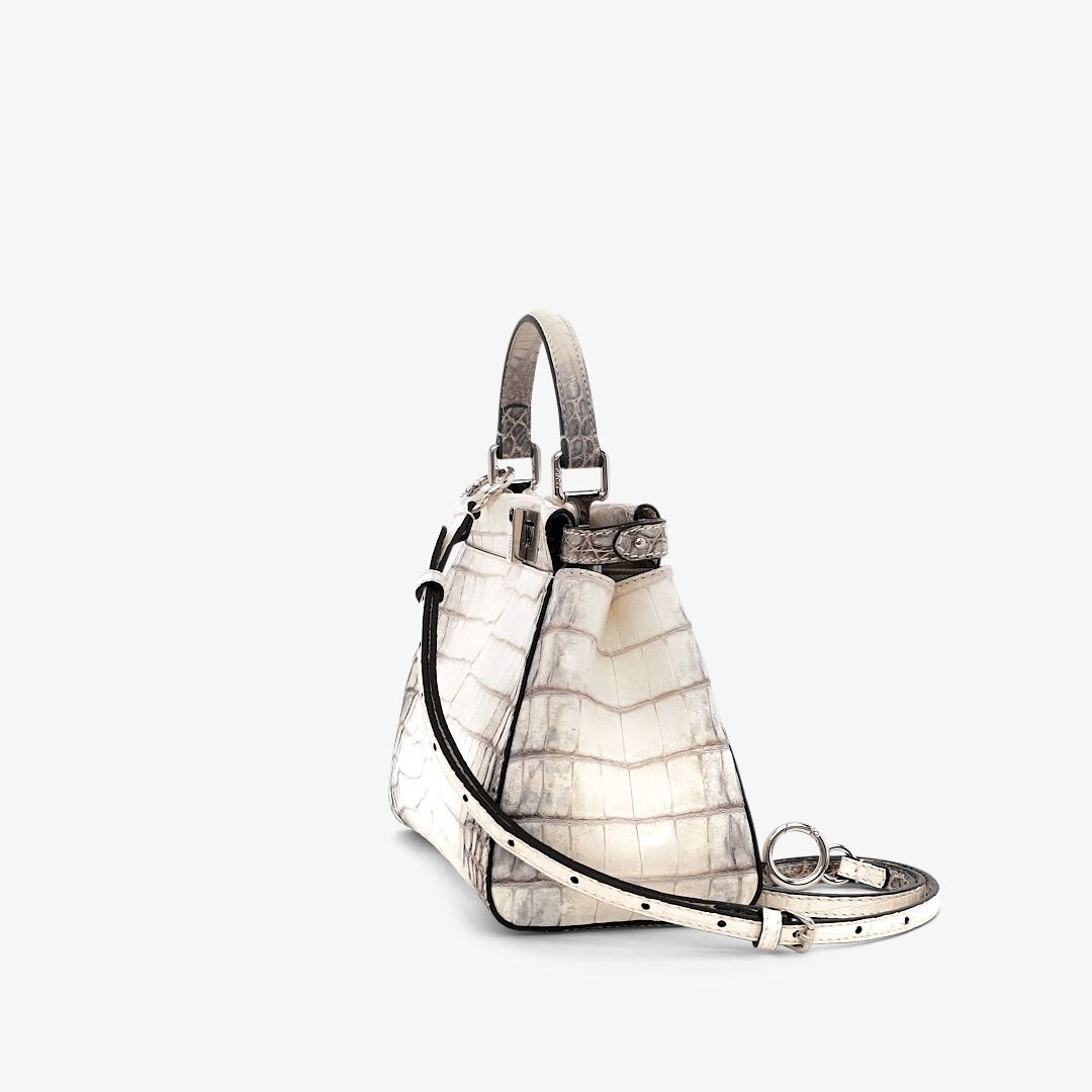 Peekaboo Mini Precious skin White | Fendi