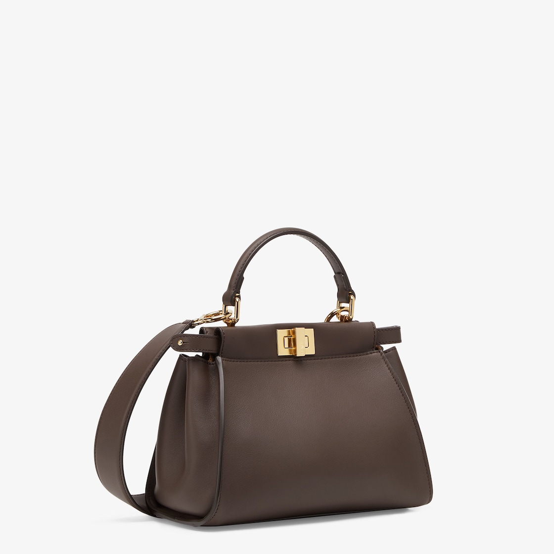 ピーカブー ミニ レザー ブラウン | Fendi ピーカブー ミニ レザー ブラウン | Fendi