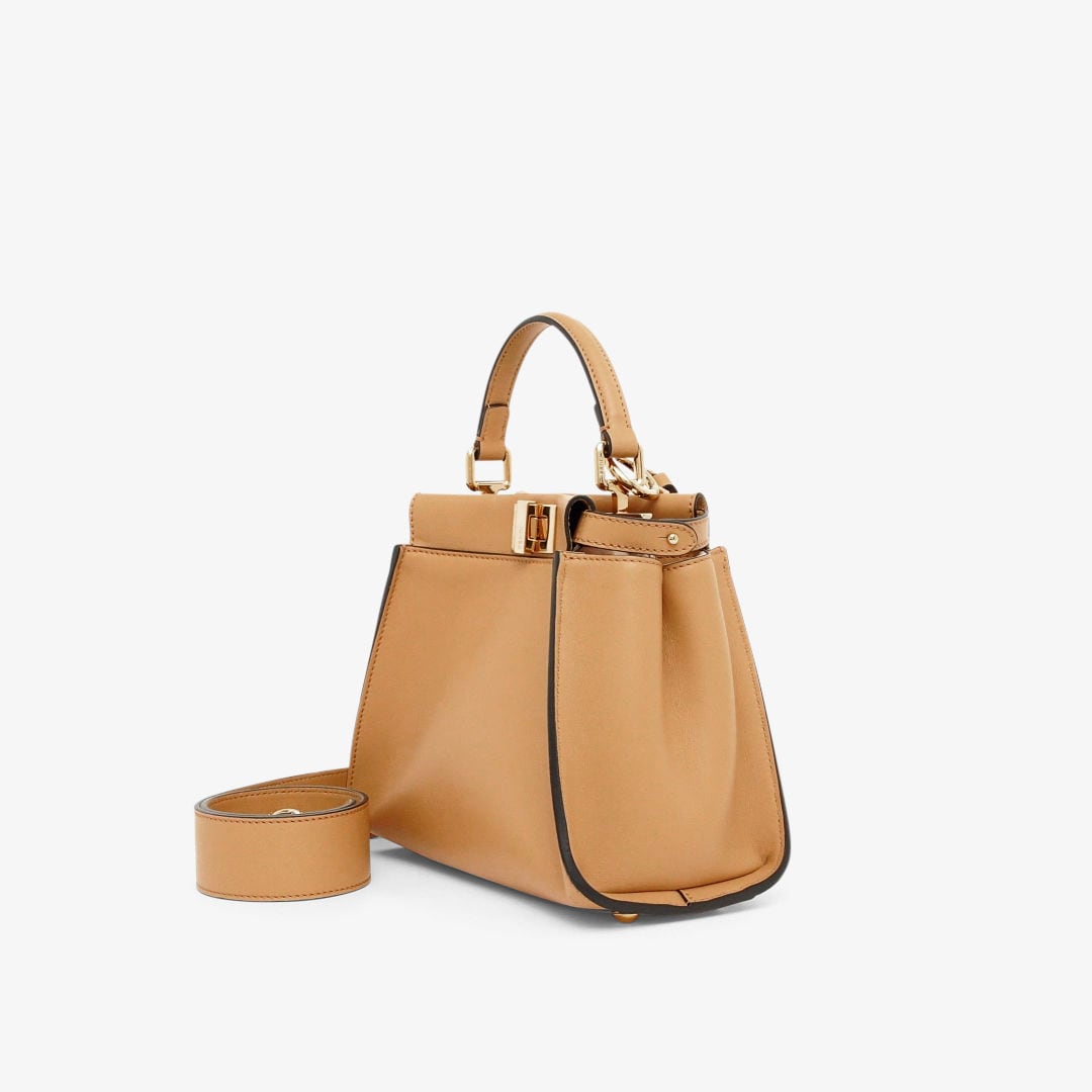 ピーカブー ミニ レザー ベージュ | Fendi ピーカブー ミニ レザー ベージュ | Fendi