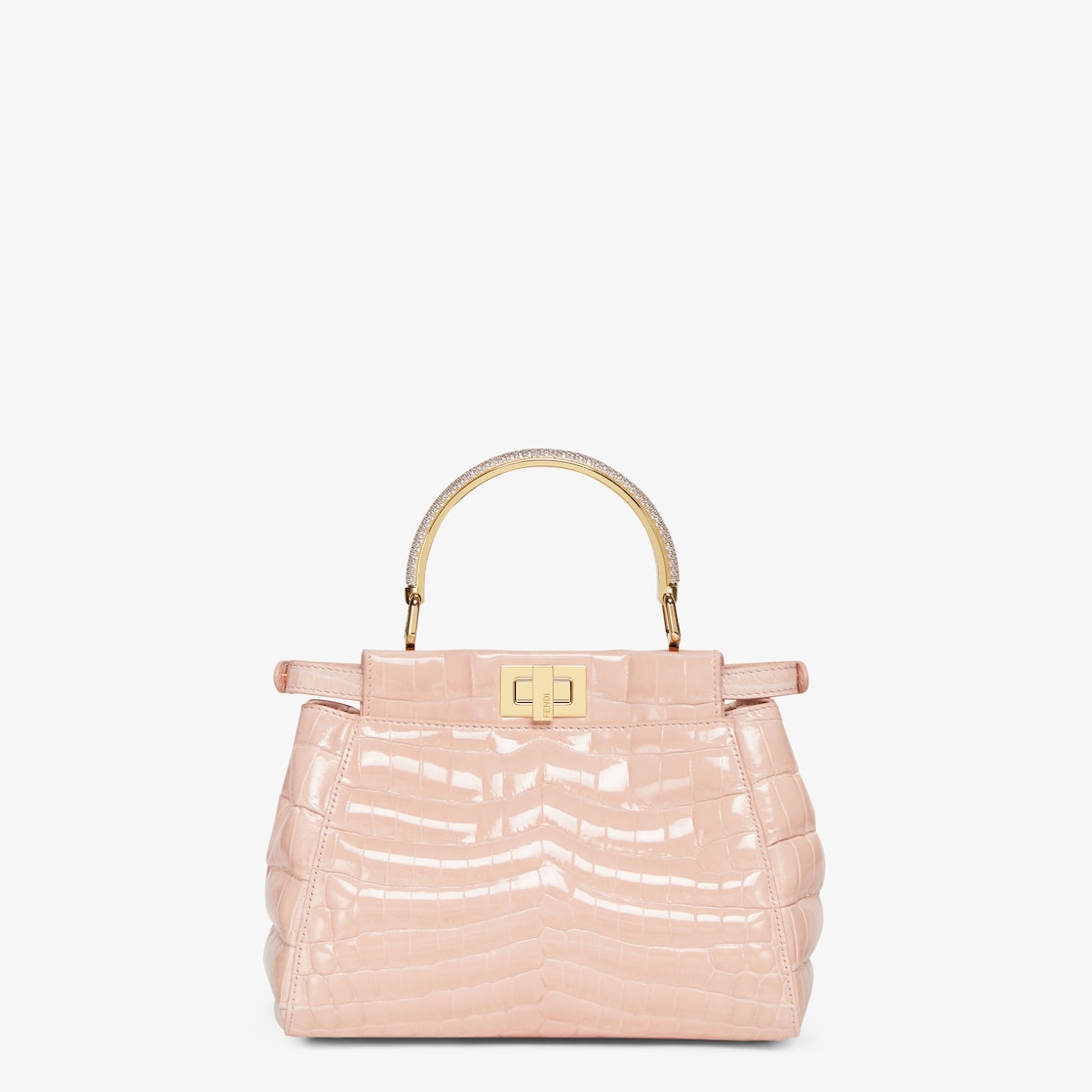 Peekaboo Mini Precious skin Pink | Fendi Peekaboo Mini Precious skin Pink | Fendi