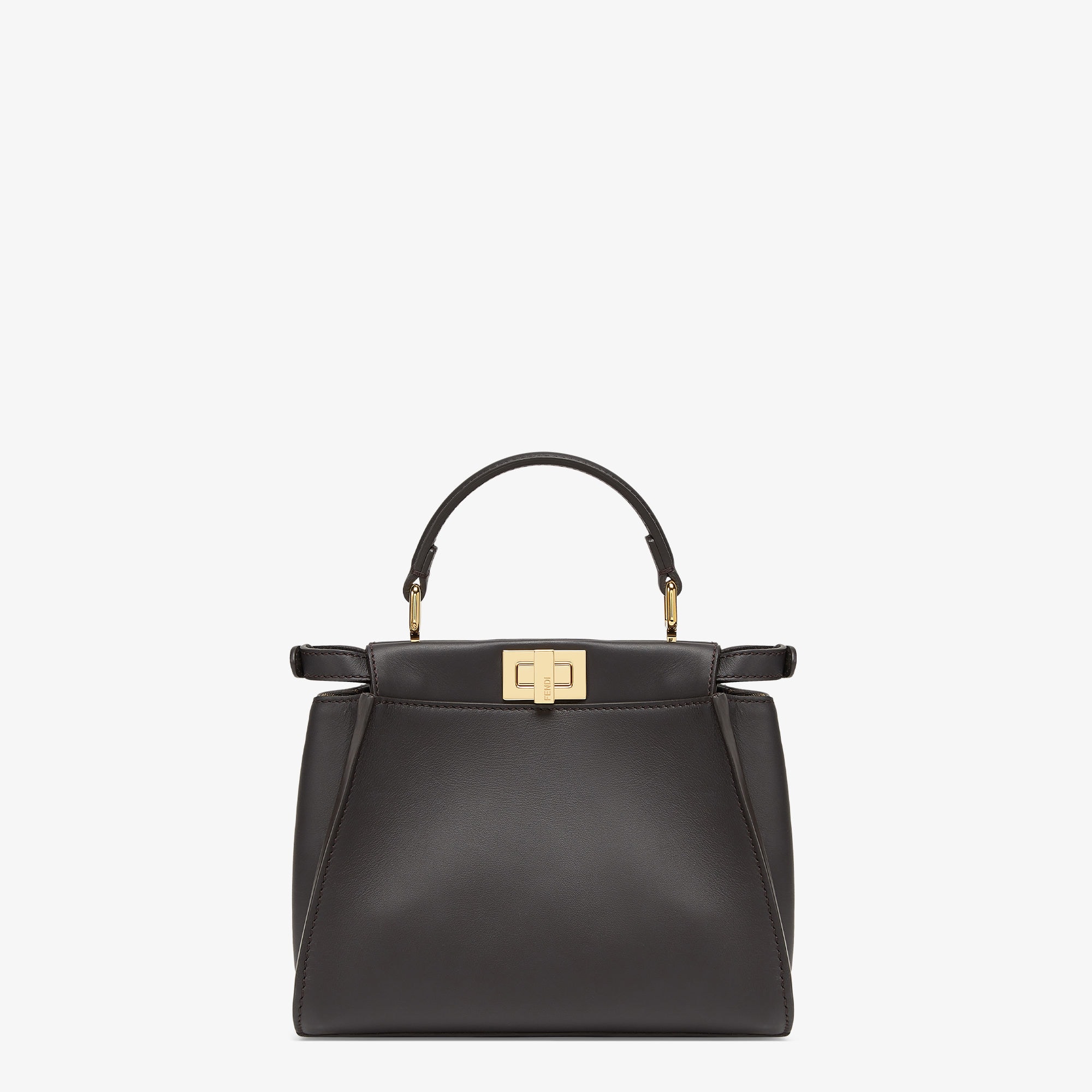 ピーカブー ミニ レザー ブラウン | Fendi ピーカブー ミニ レザー ブラウン | Fendi
