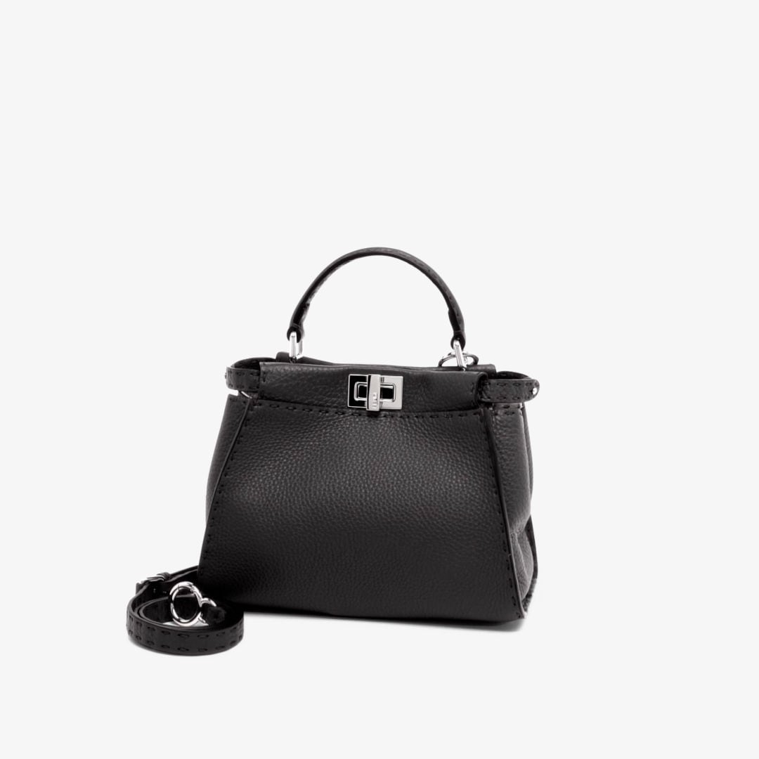 ピーカブー ミニ カーフレザー ブラック | Fendi ピーカブー ミニ カーフレザー ブラック | Fendi