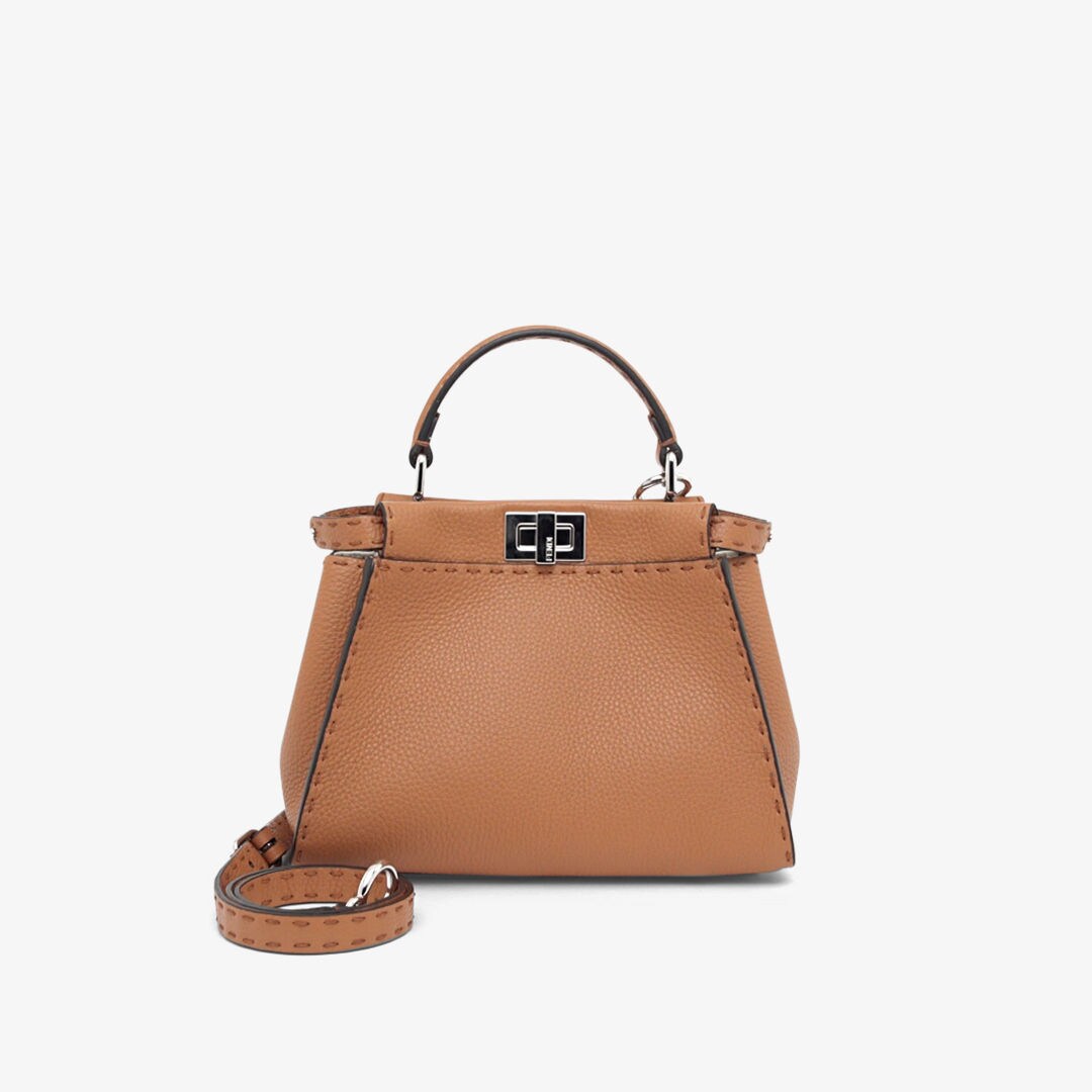 Peekaboo Mini Leather Brown | Fendi