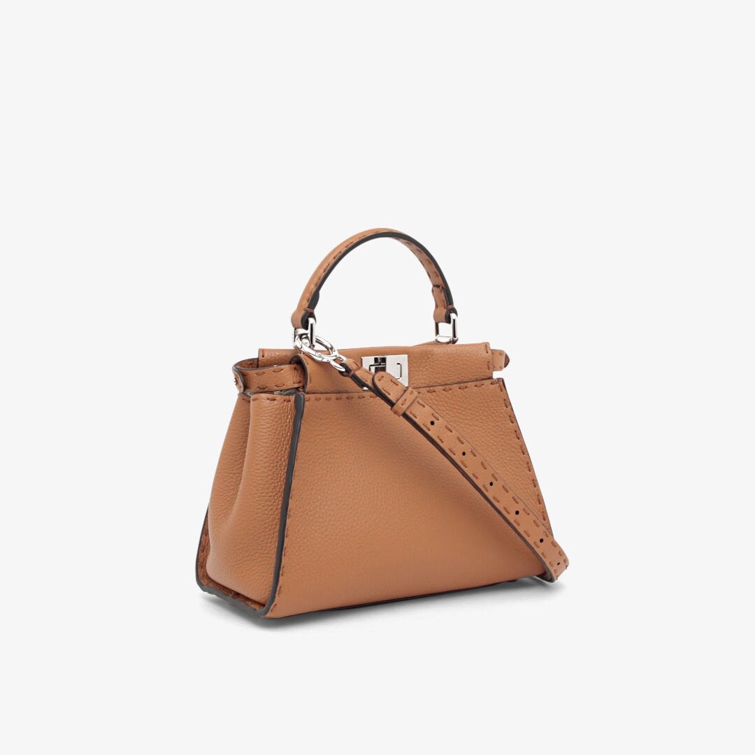 Peekaboo Mini Leather Brown | Fendi