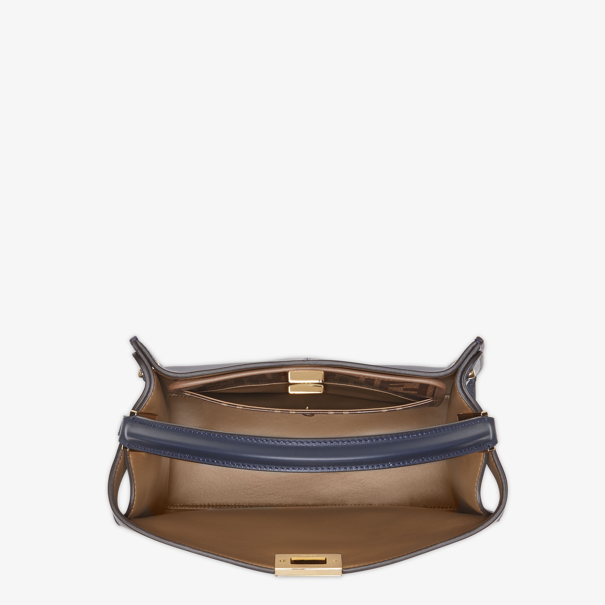 Peekaboo X-Lite Medium Leather Blue | Fendi Peekaboo X-Lite Medium Leather Blue | Fendi