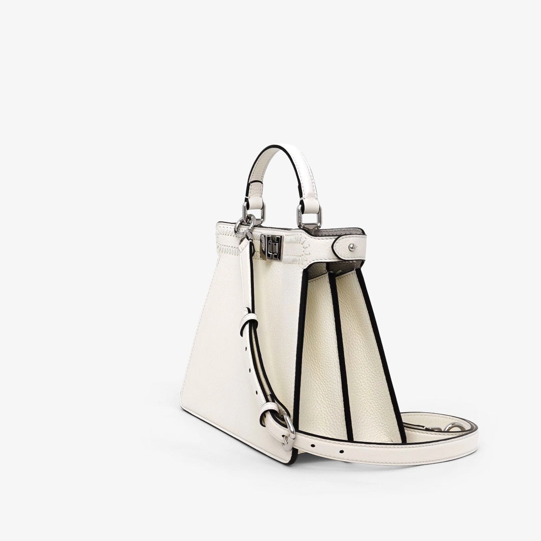 ピーカブー ISeeU スモール カーフレザー ホワイト | Fendi ピーカブー ISeeU スモール カーフレザー ホワイト | Fendi