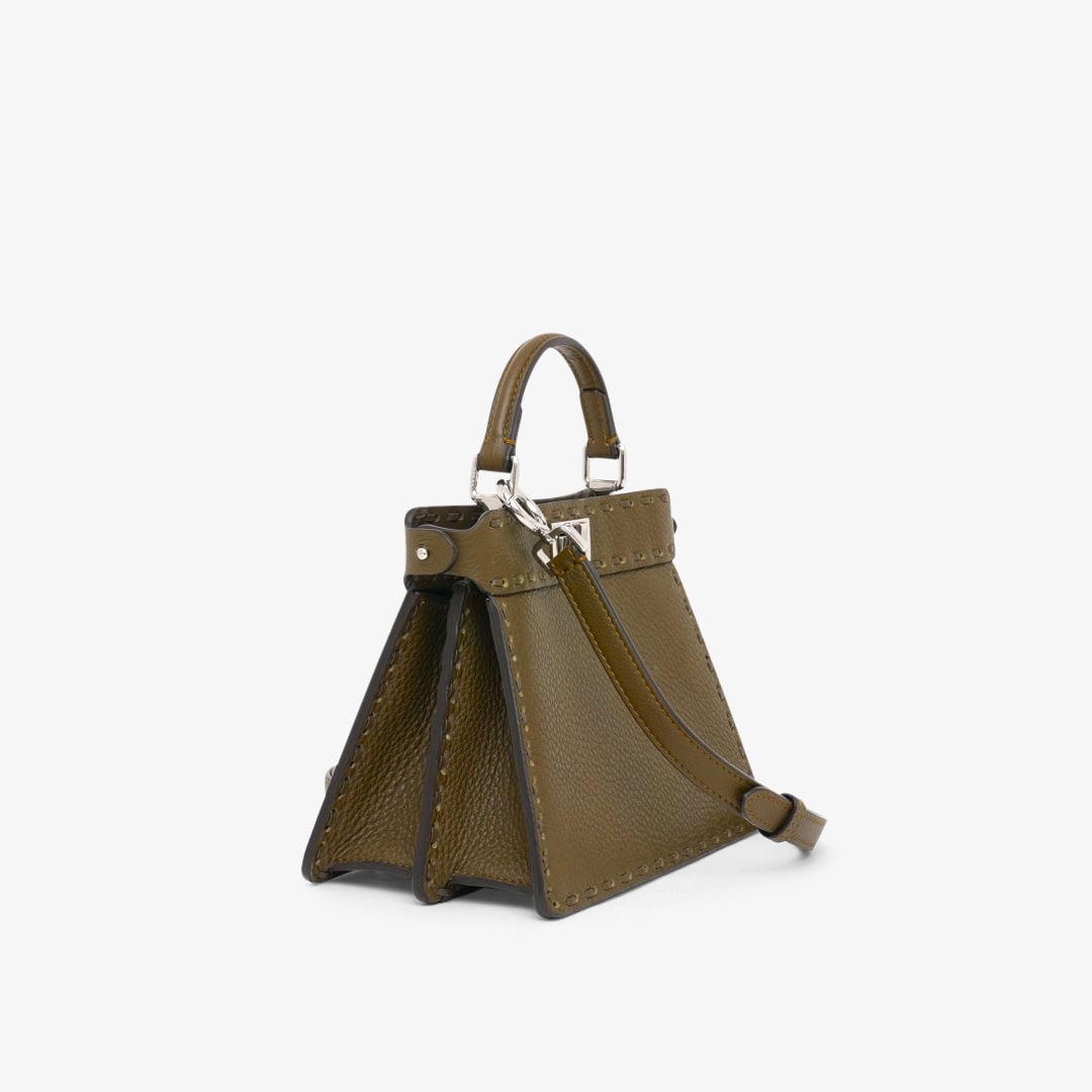 Peekaboo ISeeU Petite Cuoio Romano leather Green | Fendi Peekaboo ISeeU Petite Cuoio Romano leather Green | Fendi
