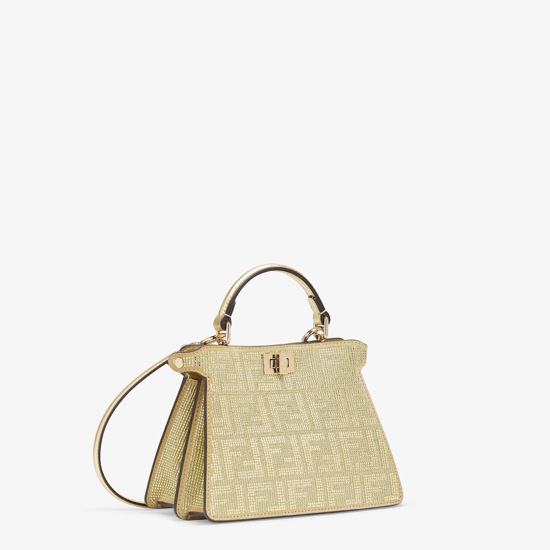 Peekaboo ISeeU Petite Sequins ou cristaux Doré | Fendi