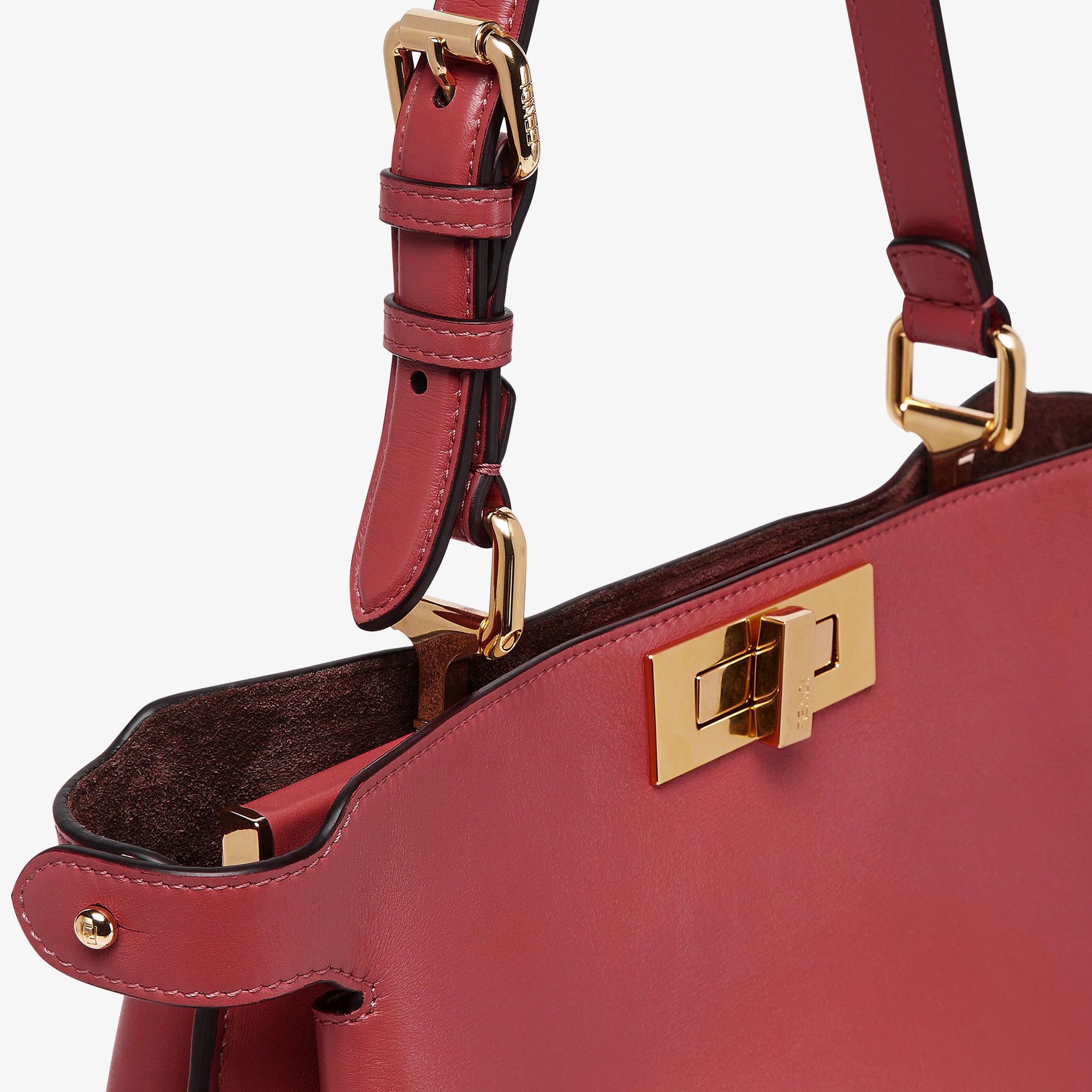 Peekaboo Soft Medium Leather Red | Fendi Peekaboo Soft Medium Leather Red | Fendi