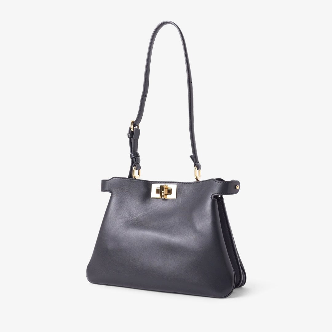 Peekaboo Soft Small Leather Black | Fendi Peekaboo Soft Small Leather Black | Fendi