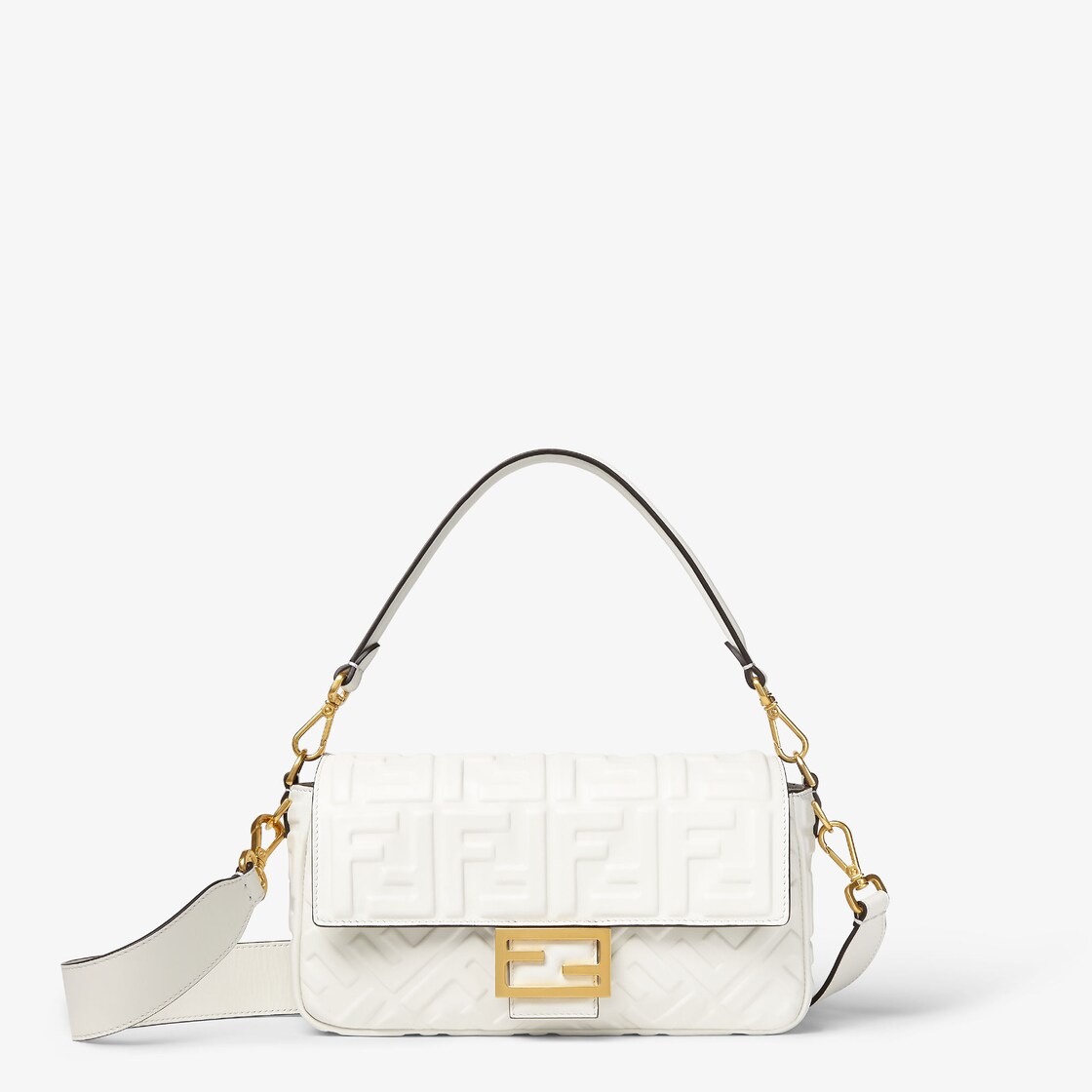 Baguette Pelle Bianco | Fendi