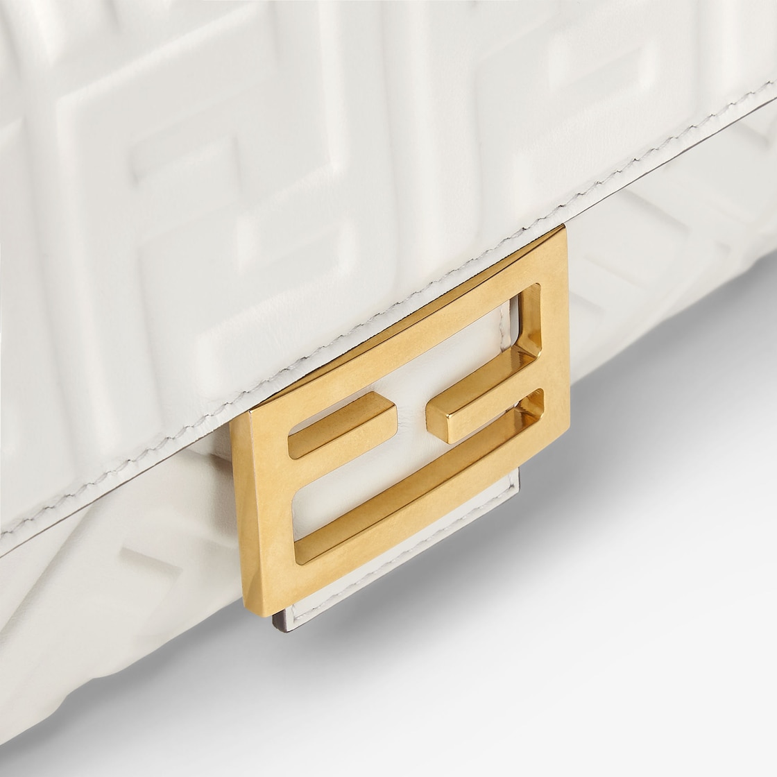 Baguette Leather White | Fendi Baguette Leather White | Fendi