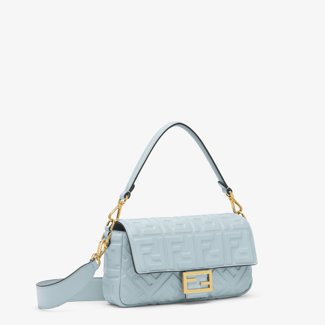 Baguette Leather Light blue | Fendi