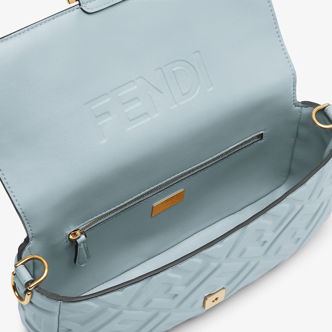 Baguette Leather Light blue | Fendi