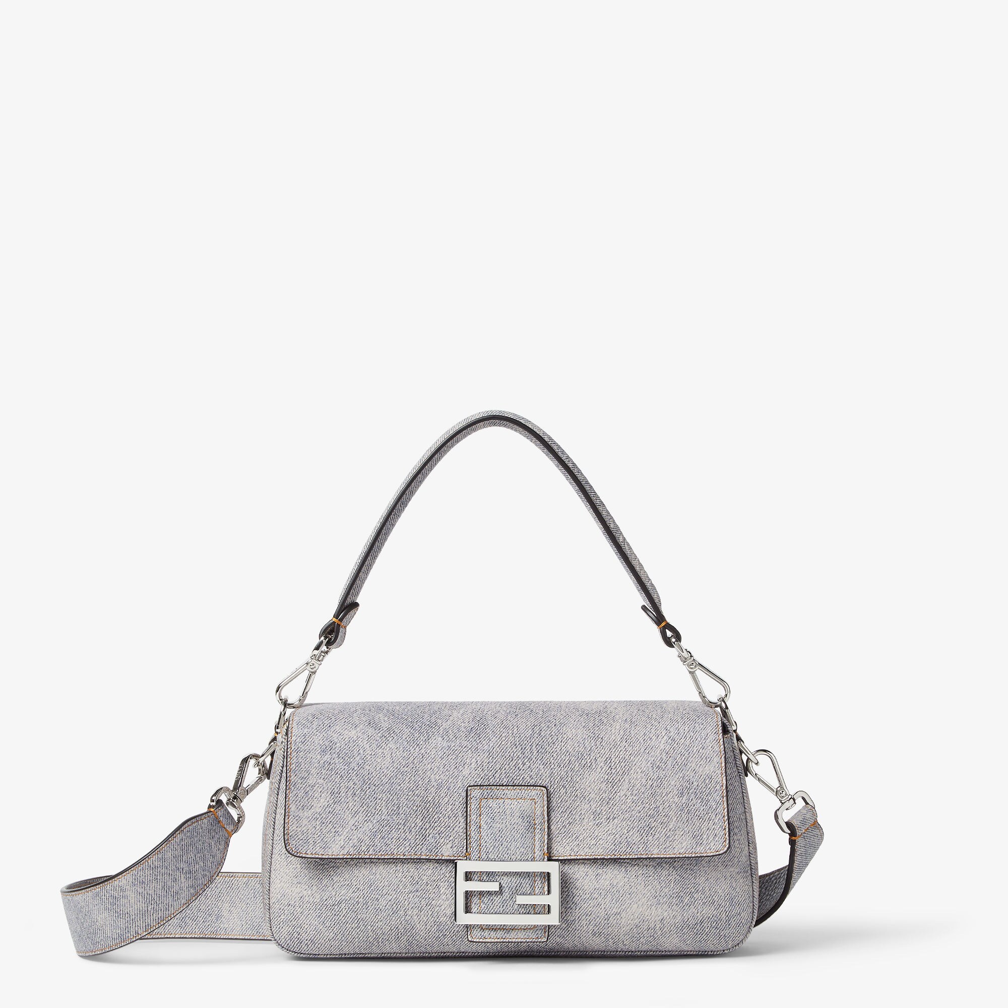 Baguette Cuoio Romano leather Grey | Fendi Baguette Cuoio Romano leather Grey | Fendi