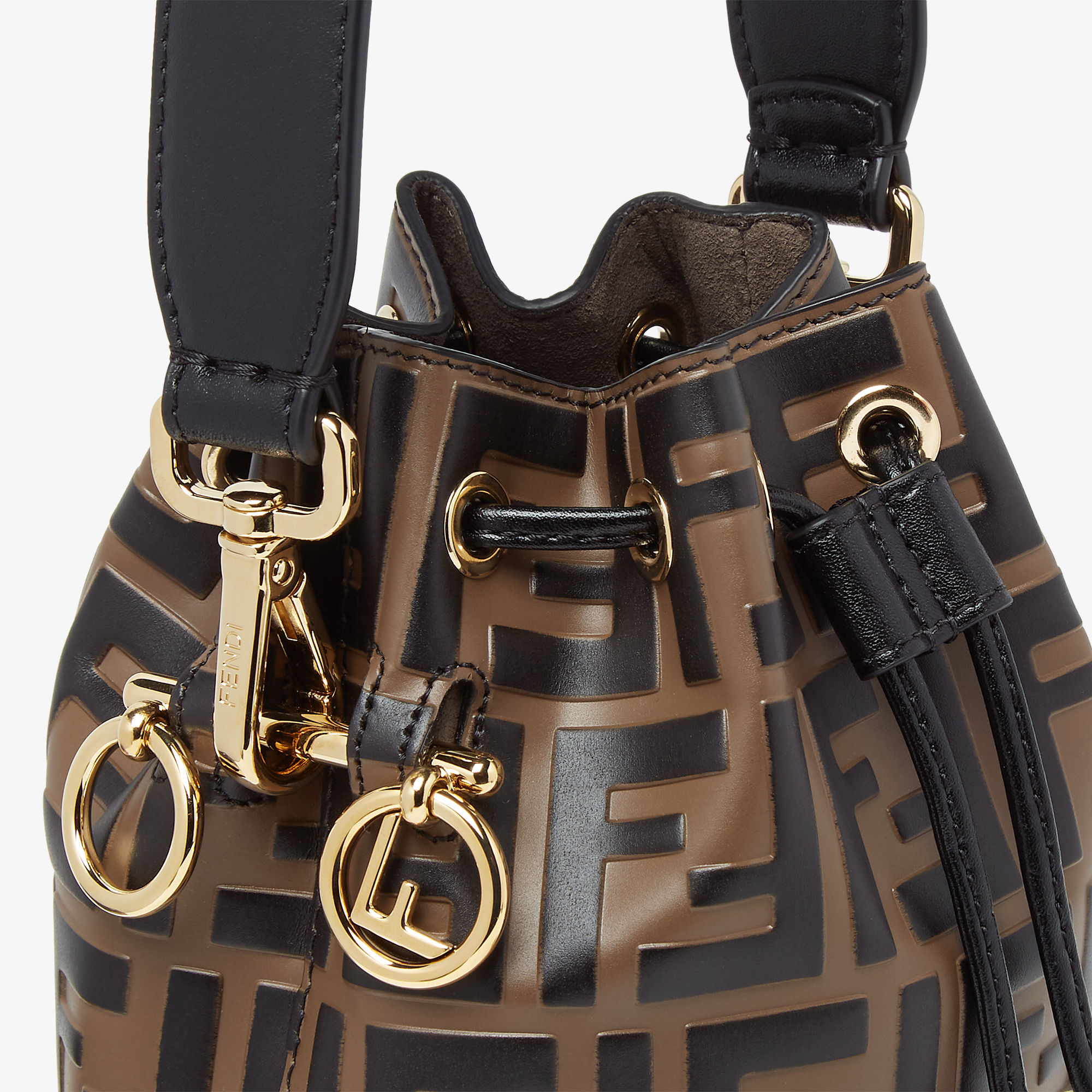 モン トレゾール レザー ブラウン | Fendi モン トレゾール レザー ブラウン | Fendi