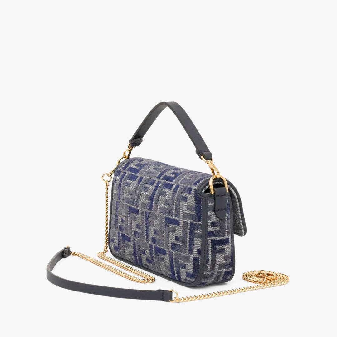 Baguette Mini Fabric Blue | Fendi