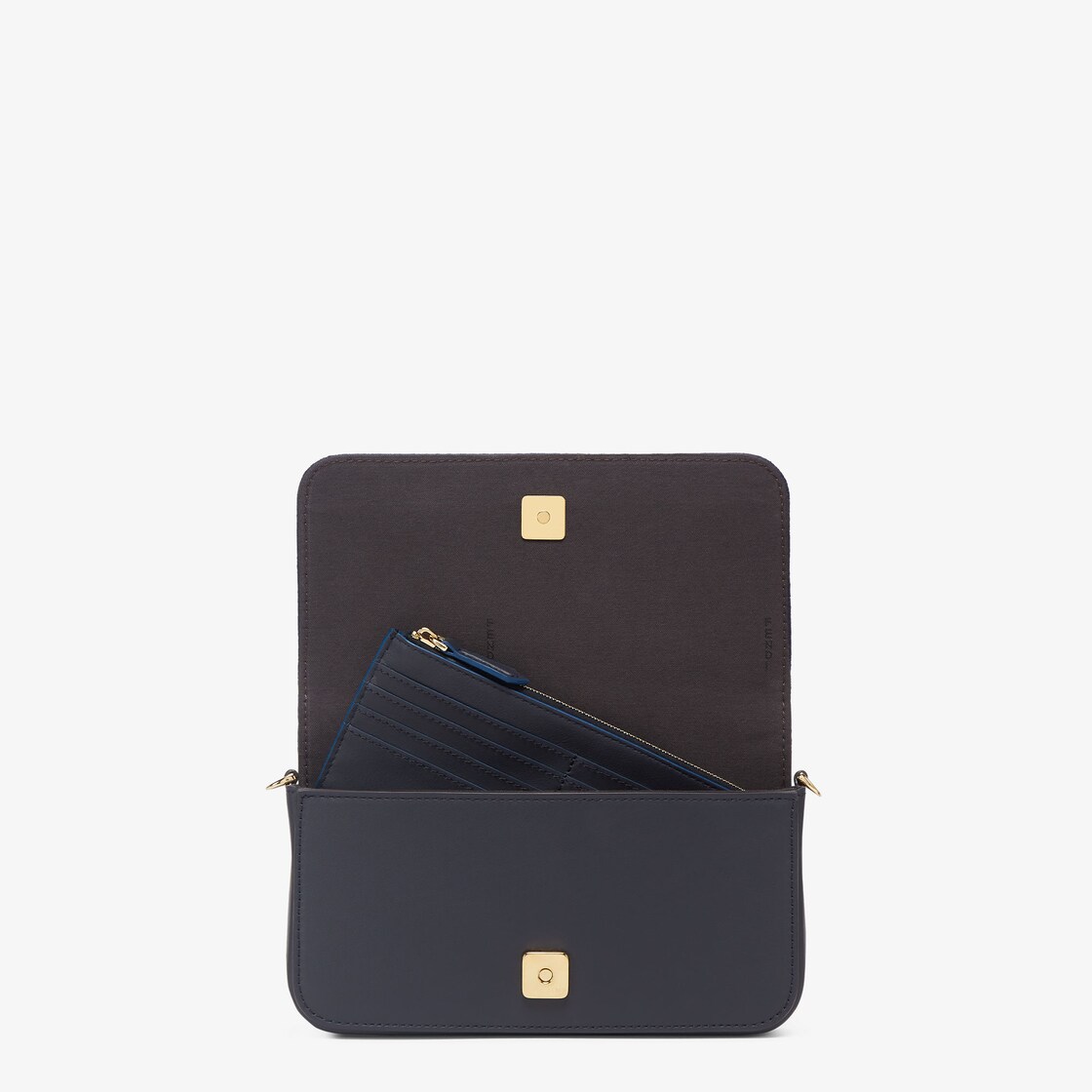 Fendigraphy Wallet On Chain Fabric Blue | Fendi