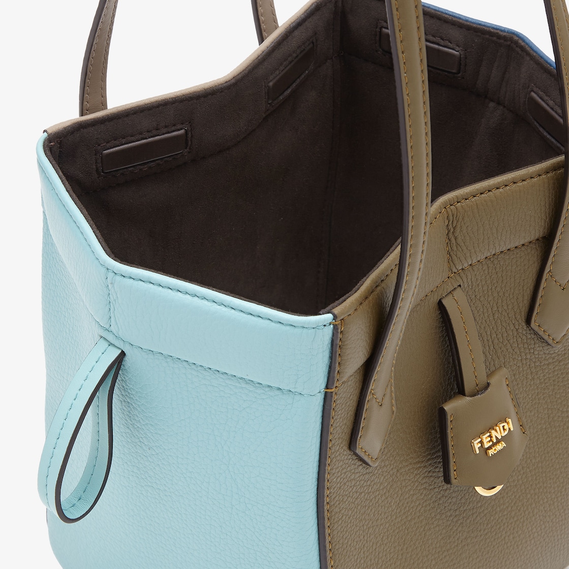 Fendi Origami Mini - Minibag trasformabile in pelle multicolor | Fendi