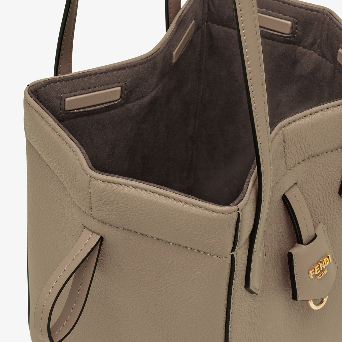 Fendi Origami Mini Leather Gray | Fendi