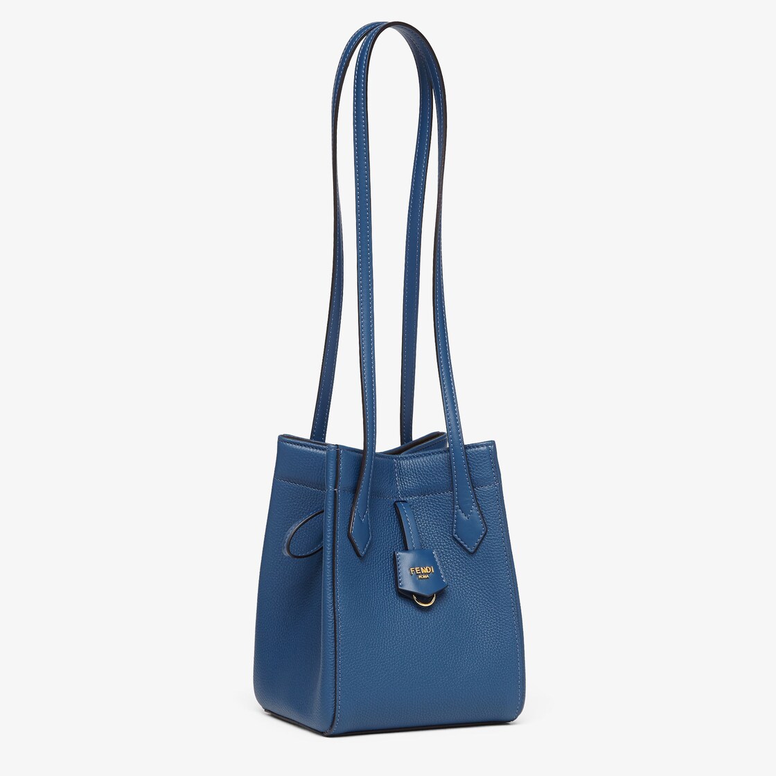 Fendi Origami Mini - Wandelbare Mini Bag aus Leder in Blau | Fendi