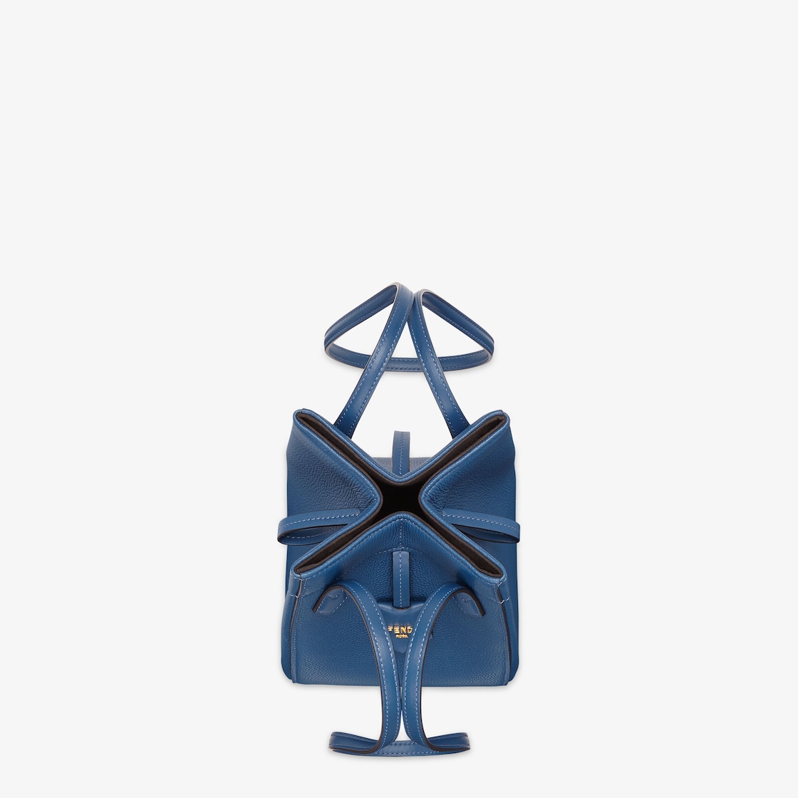 Fendi Origami Mini Leather Blue | Fendi