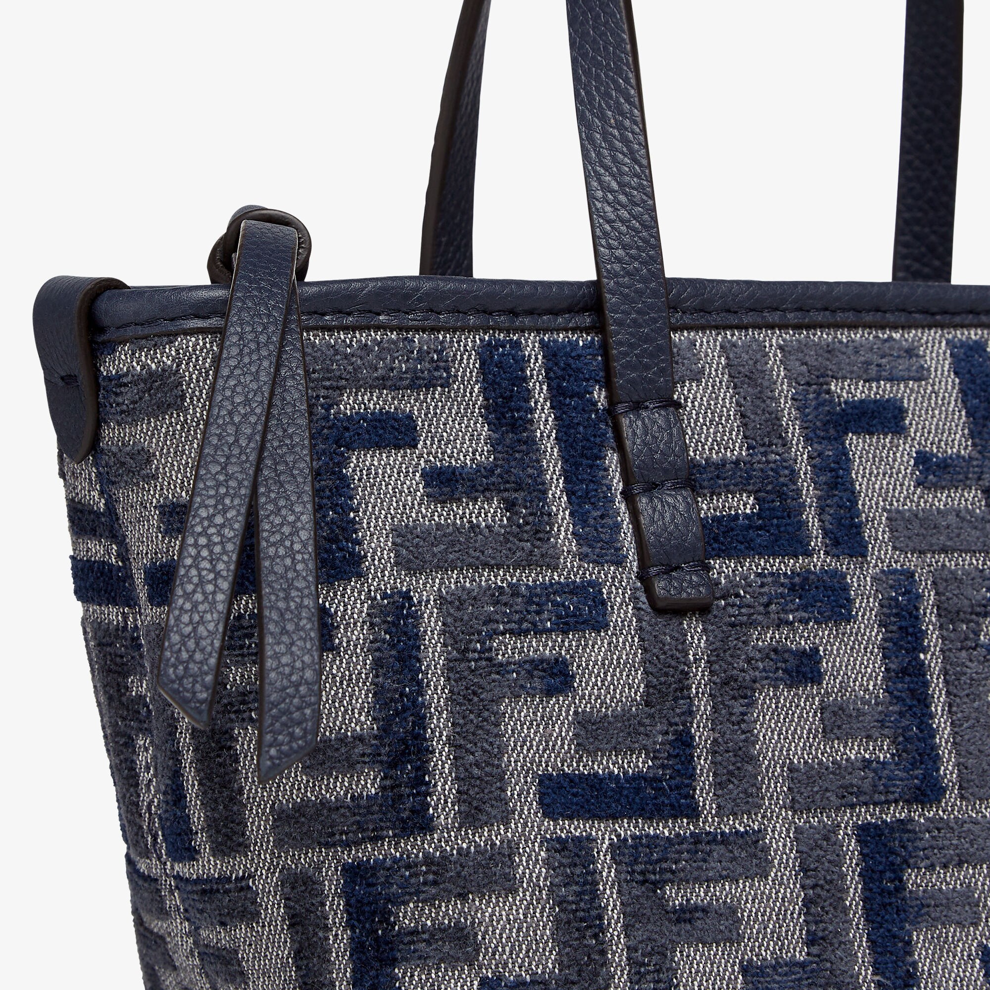 ロール ミニ ファブリック ブルー | Fendi ロール ミニ ファブリック ブルー | Fendi