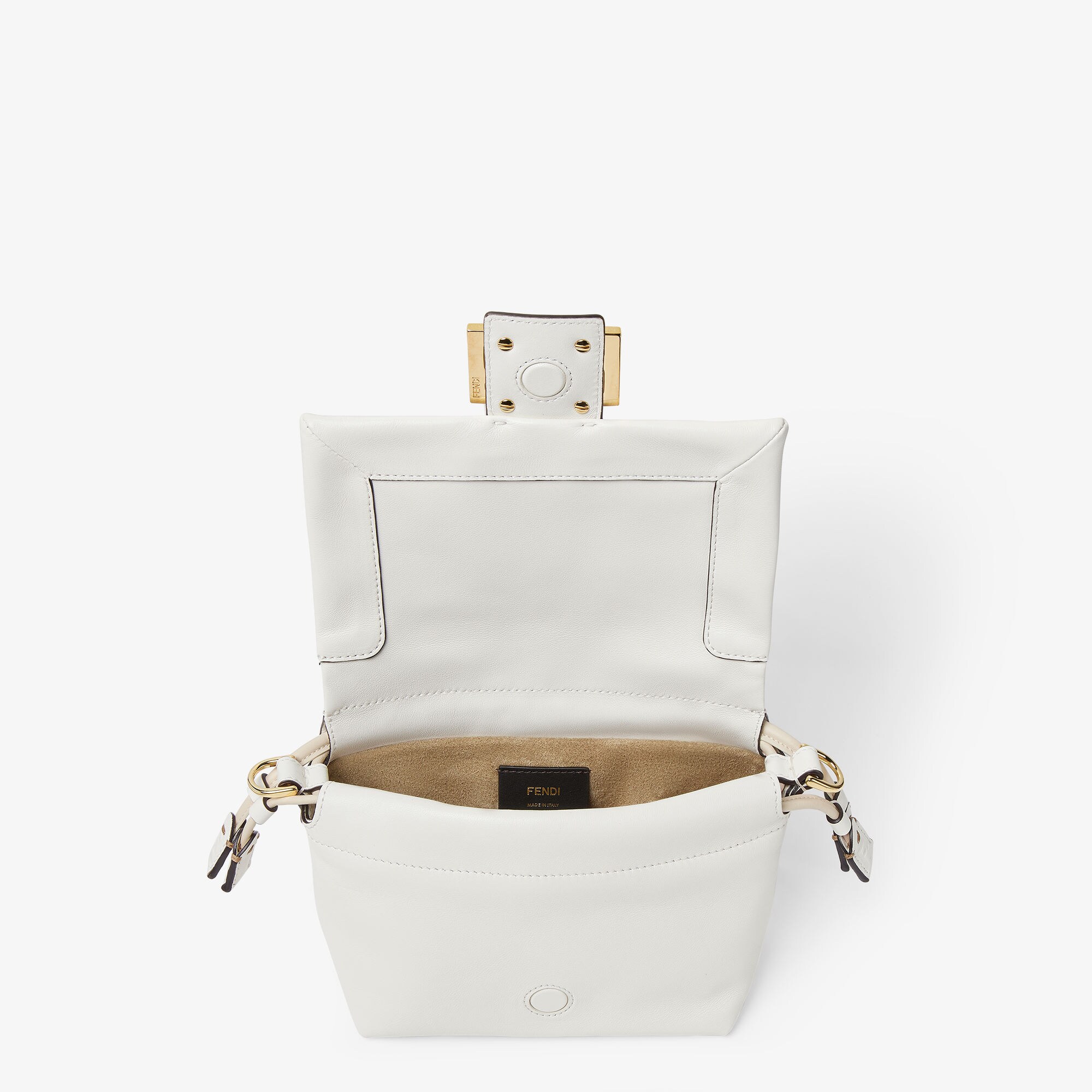 Mamma Baguette Small Leather White | Fendi Mamma Baguette Small Leather White | Fendi
