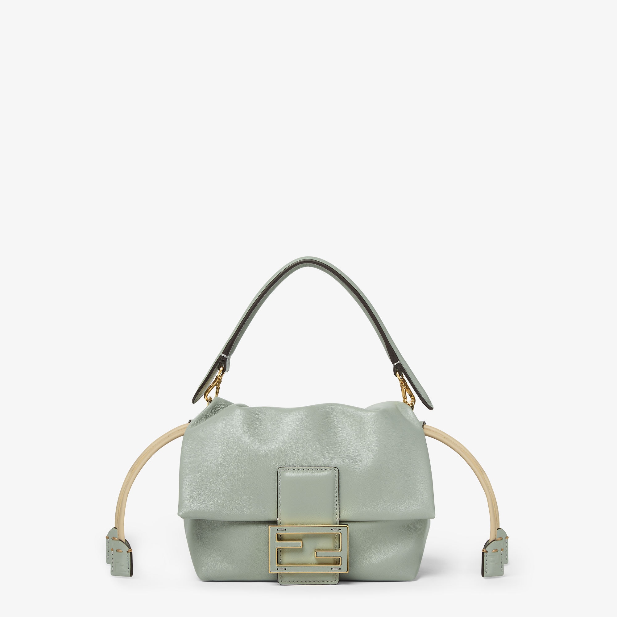 Mamma Baguette スモール レザー グリーン | Fendi Mamma Baguette スモール レザー グリーン | Fendi