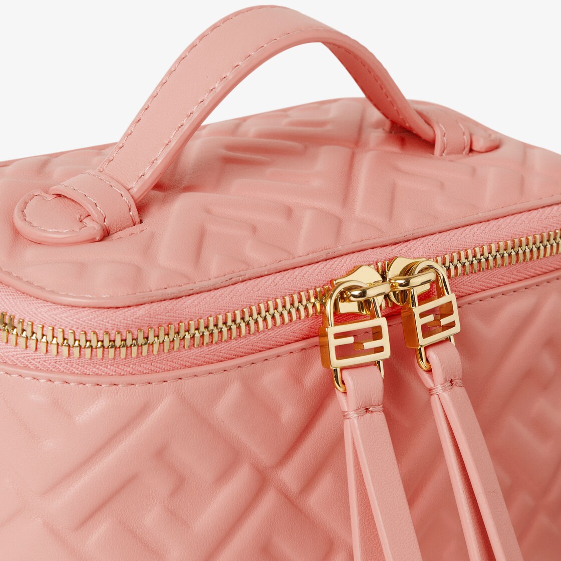 FENDI VANITY手袋-FF图案粉红色迷你包-FENDI芬迪中国官网