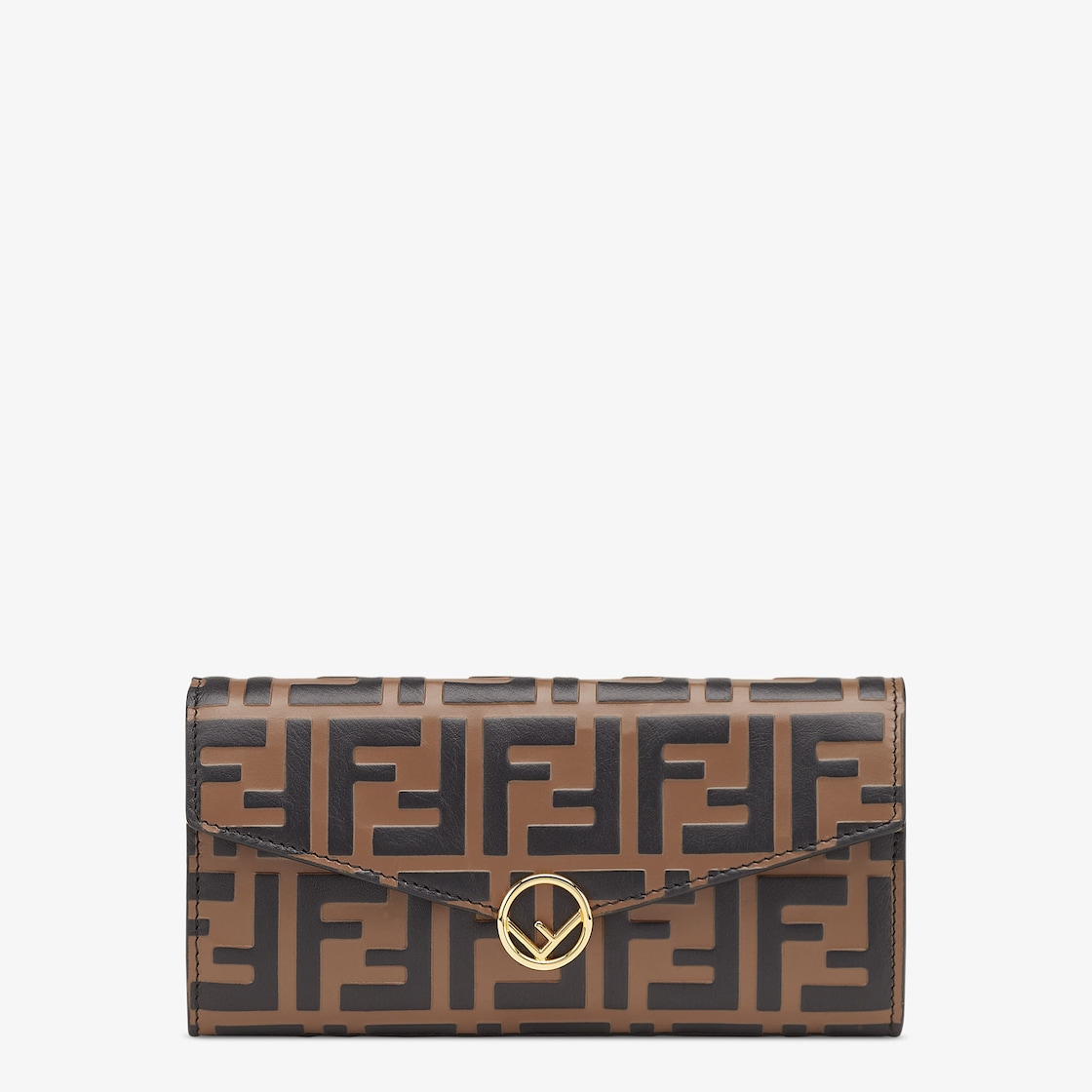 エフ イズ フェンディ 長財布 レザー ブラック | Fendi エフ イズ フェンディ 長財布 レザー ブラック | Fendi