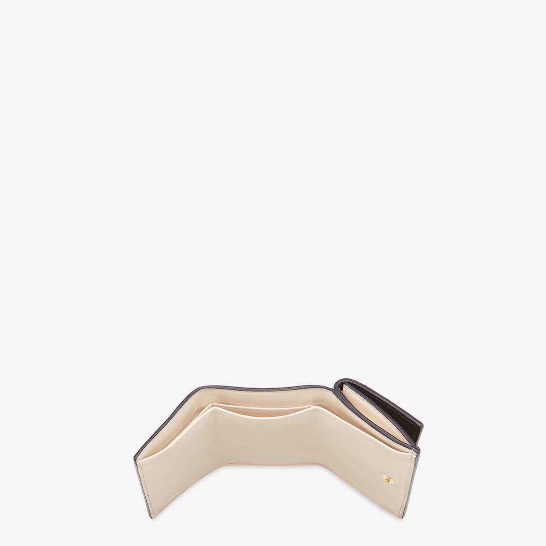 ピーカブー マイクロ 三つ折り財布 レザー ブラック | Fendi ピーカブー マイクロ 三つ折り財布 レザー ブラック | Fendi