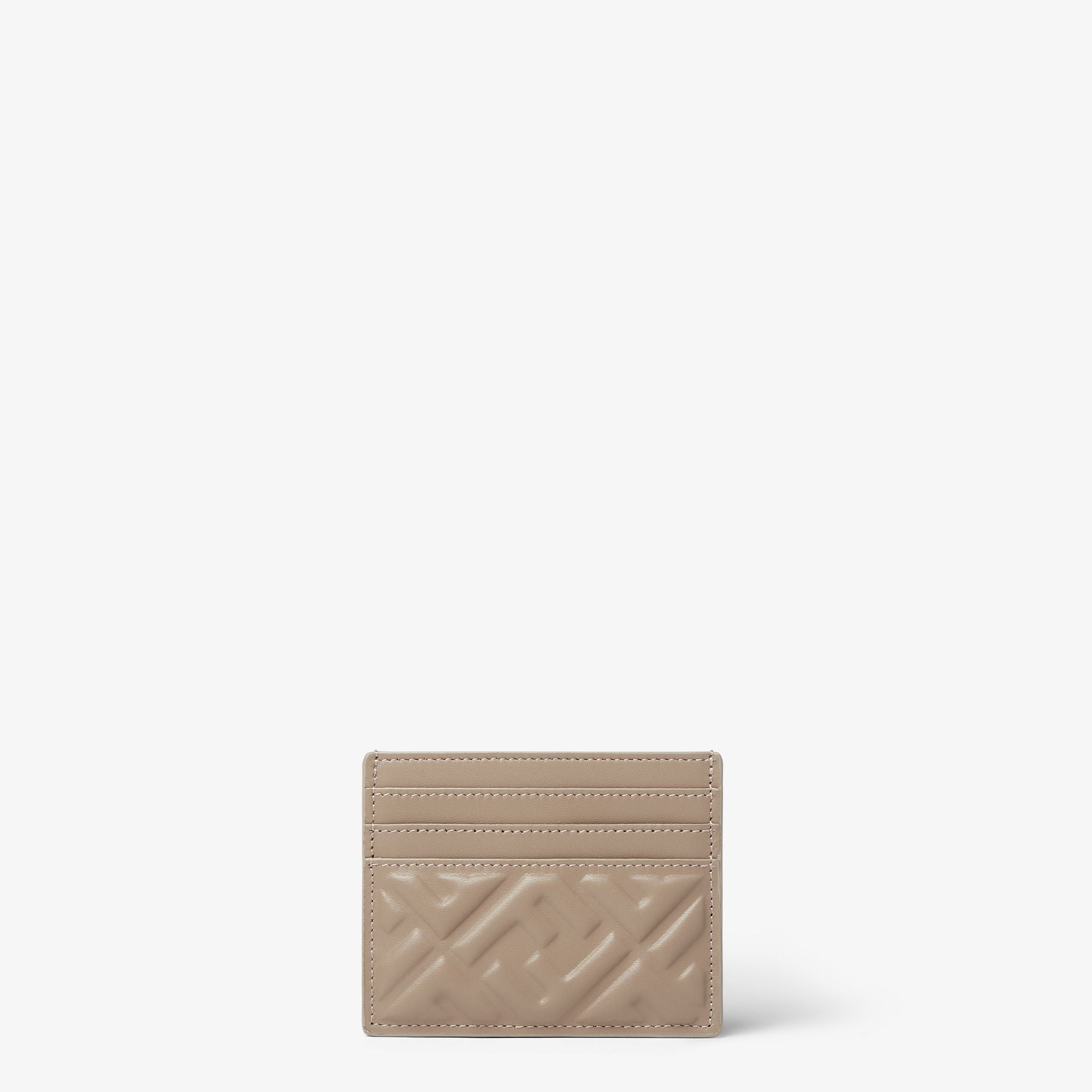 バゲット カードケース レザー グレー | Fendi バゲット カードケース レザー グレー | Fendi