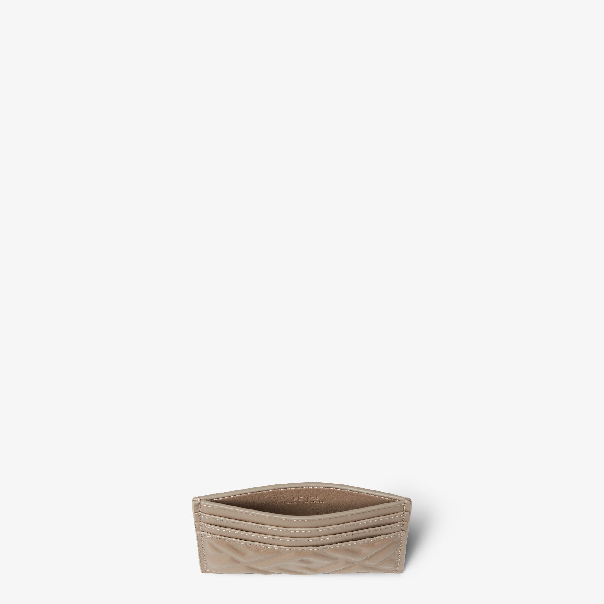 バゲット カードケース レザー グレー | Fendi バゲット カードケース レザー グレー | Fendi