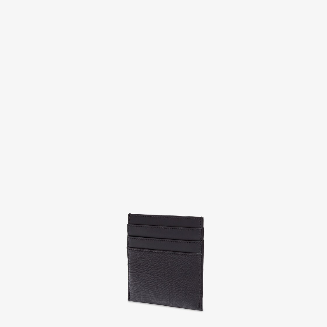 FF Diamonds Card Case Leather Black | Fendi