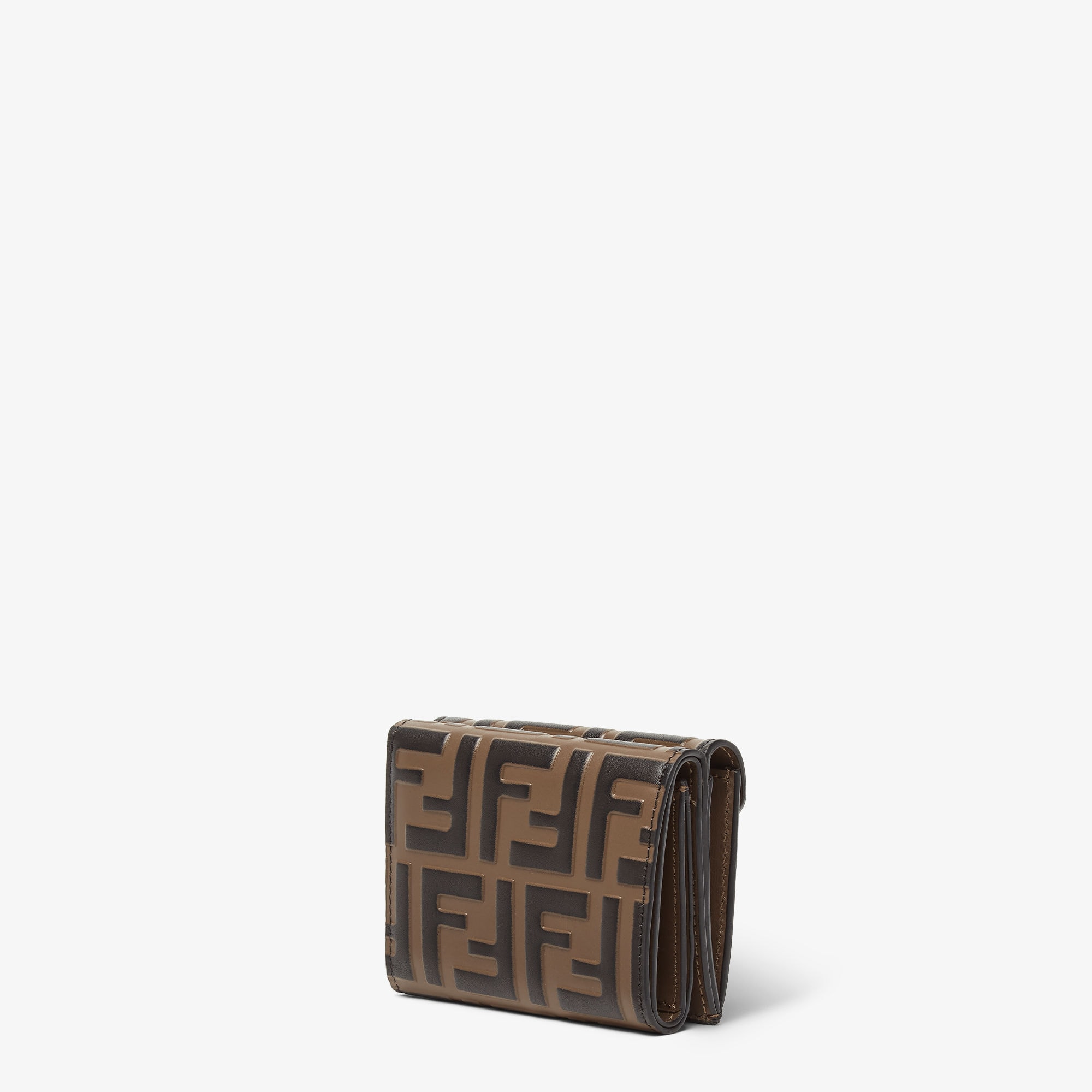 FFダイヤモンド財布 レザー ブラウン | Fendi FFダイヤモンド財布 レザー ブラウン | Fendi